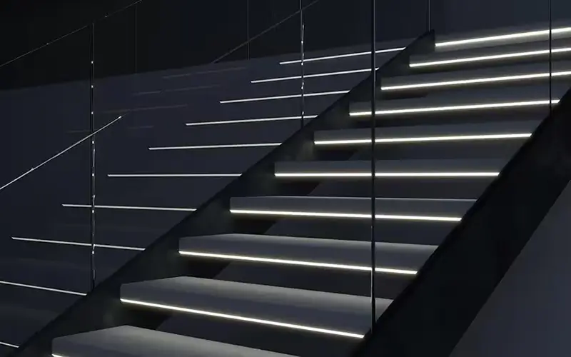 How to Install LED Profiles to Stair Lighting? - LED PROFILE Manufacturer