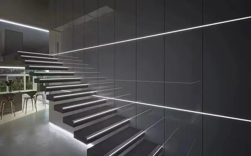How to Install LED Profiles to Stair Lighting? - LED PROFILE Manufacturer